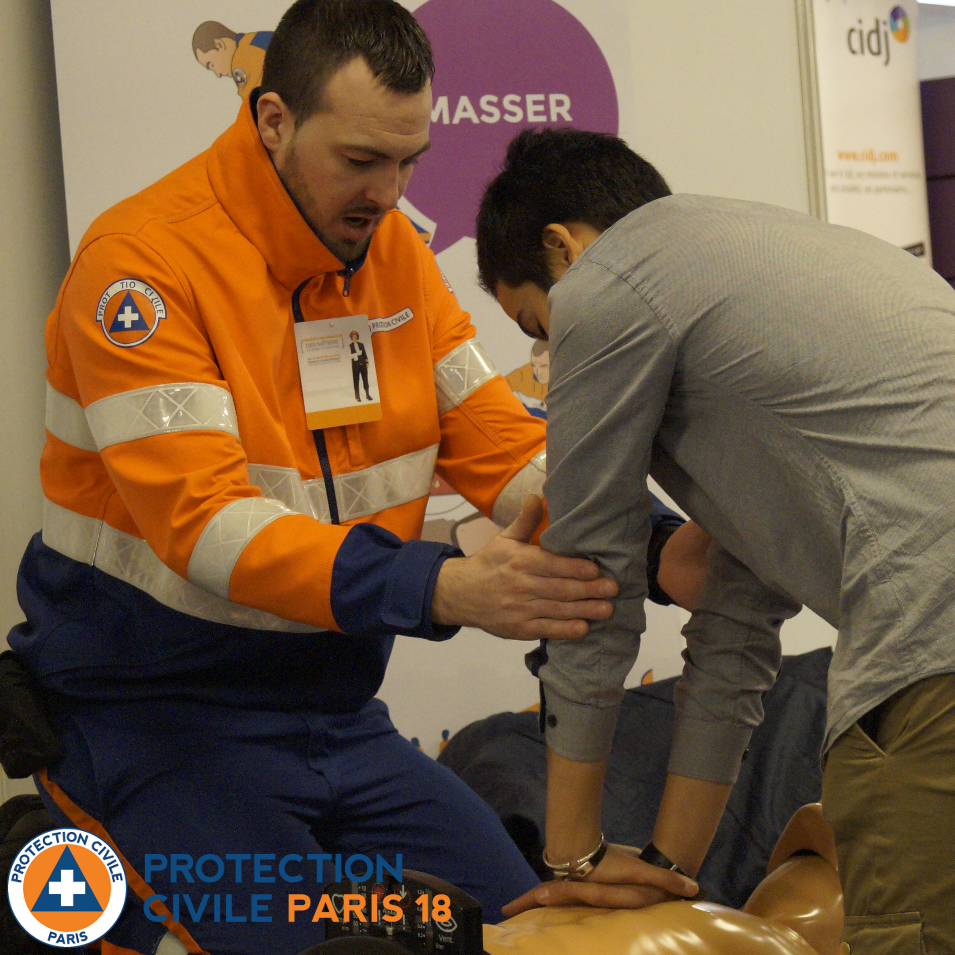 formation – Protection Civile Paris Seine – Antenne Paris18